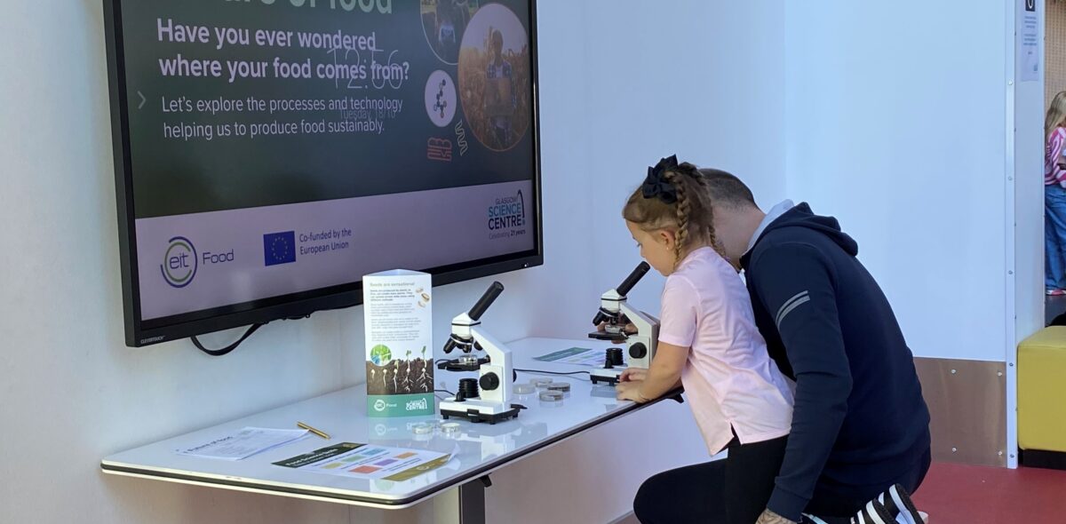 Children learn about sustainable food production with Glasgow Science Centre and EIT Food - EIT Food