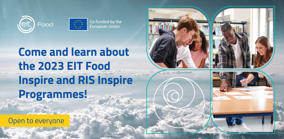 Come and Learn about the 2023 EIT FOOD Inspire Programmes! - EIT Food