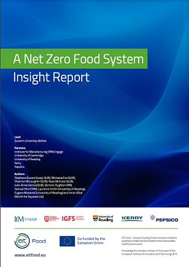 A Net Zero Food System Insight Report - EIT Food