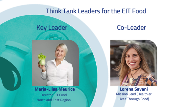 EIT Food Protein Diversification Think Tank - EIT Food